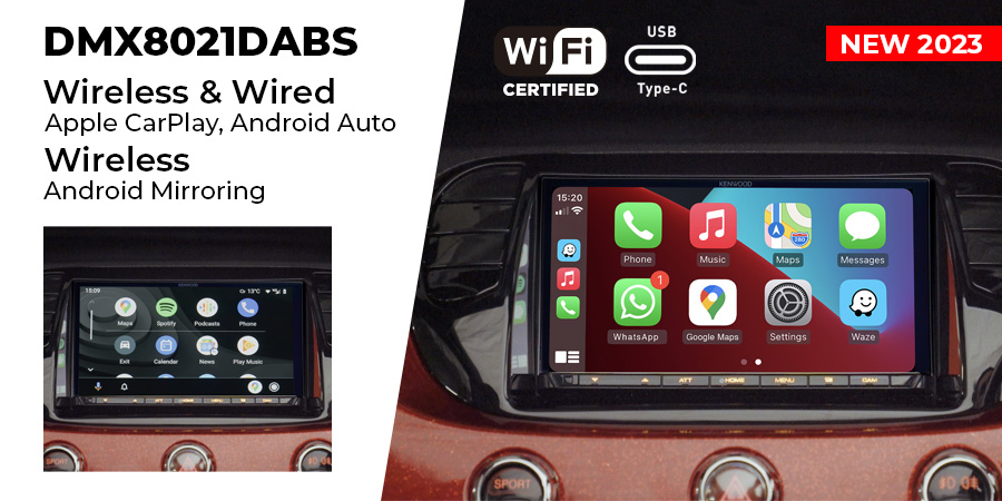 DMX8021DABS 7" Touch Screen multimedia system • KENWOOD UK